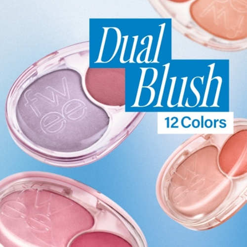 [Fwee] Mellow Dual Blusher 7.2ml (12 colors) – MOIDA